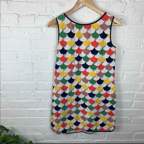 Boden | Dresses | Boden Rainbow Scallop Shirt Dress | Poshmark